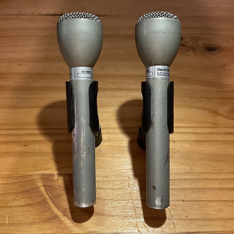 Electro-Voice 635A Omnidirectional Dynamic Microphones PAIR | Reverb