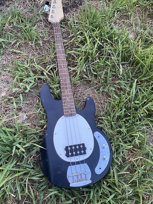 Custom Bass Guitar Black Reverb