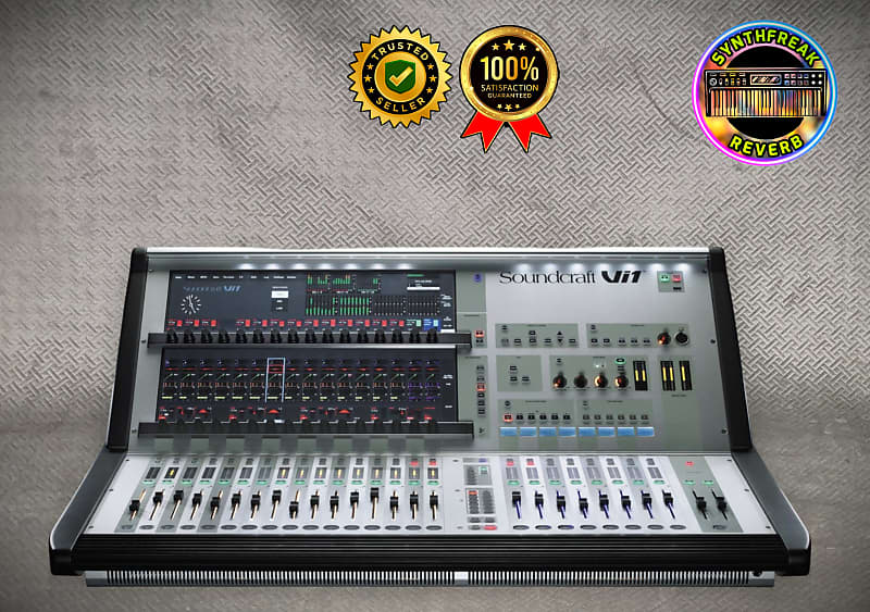 Soundcraft Vi1 Digital Mixing Console Crypto Bitcoin | Reverb