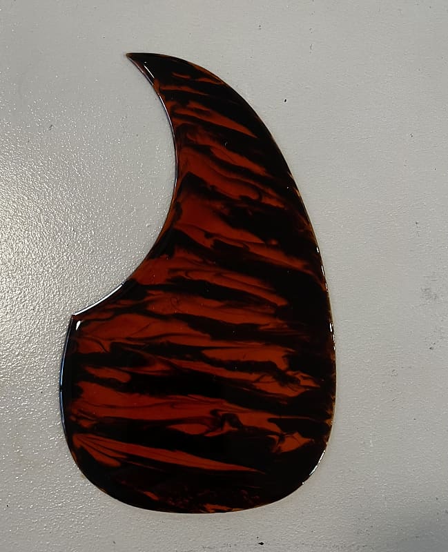 Heirloom Pickguards Vintage Striped Tortoise Resin Pickguard | Reverb