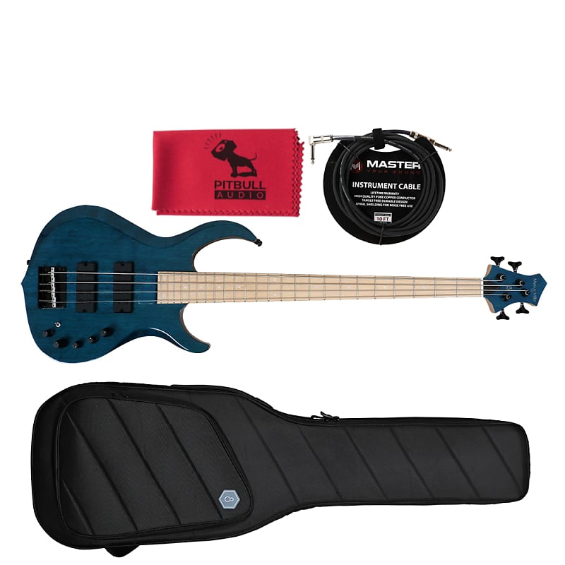 Sire Marcus Miller M2 2nd Gen 4-String Bass TBL Trans Blue w/ | Reverb