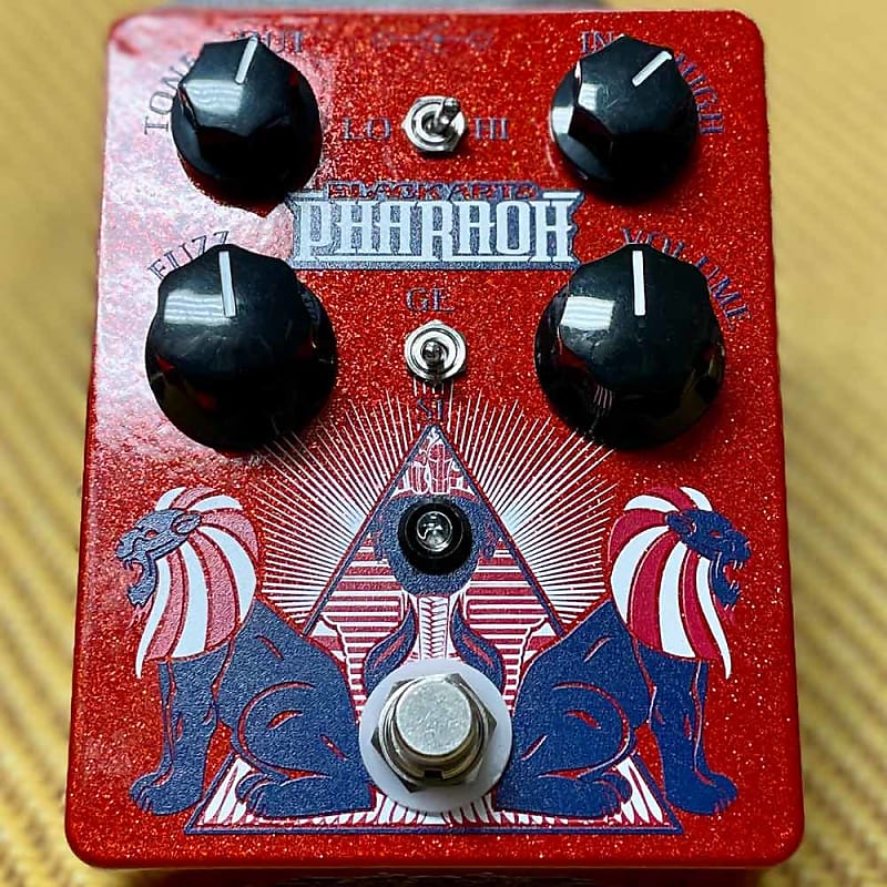 Black Arts Toneworks Pharaoh GE/Si Fuzz Pedal - Red, White, | Reverb