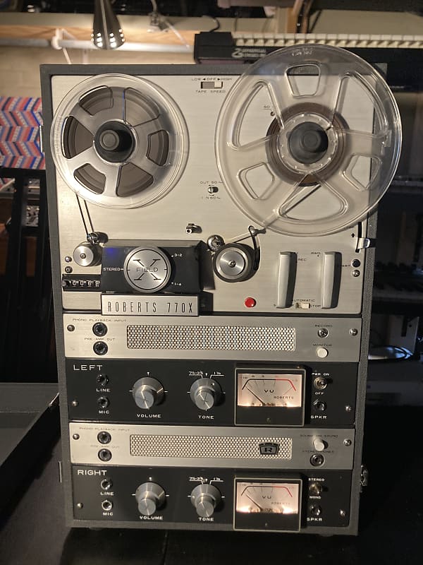 Roberts 770x 1960s - Grey/silver | Reverb