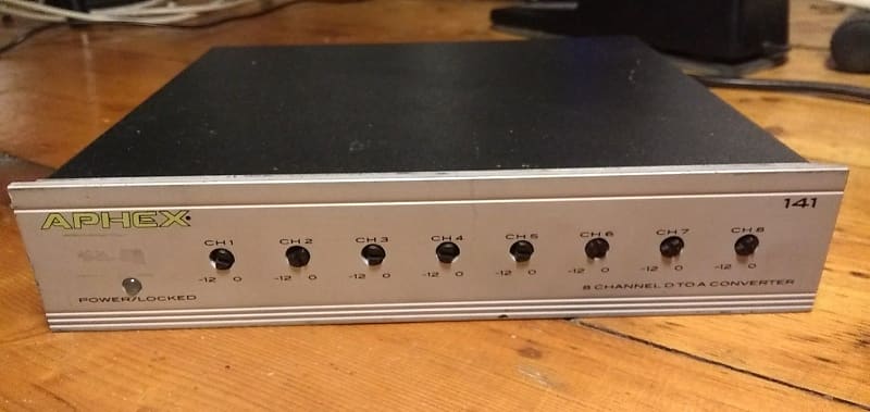 Aphex 141 Silver DAC Digital to Analog Converter | Reverb