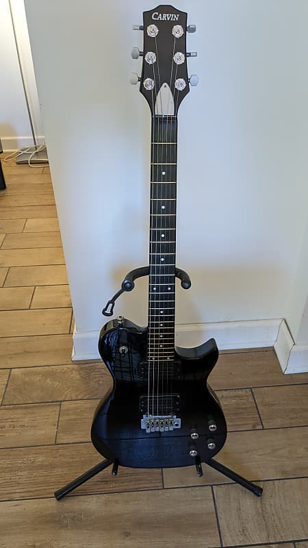 Carvin SC 90 1990s - Black Neck Through Electric Guitar w/ | Reverb