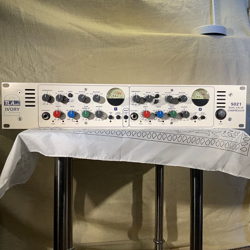 TL Audio C-5021 Ivory 2 stereo linked dual mono valve | Reverb UK