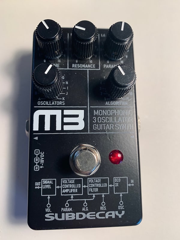 Subdecay M3 2010s-2020s - Black | Reverb