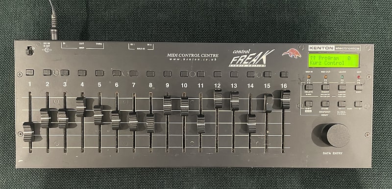 Kenton Control Freak Studio Midi 16 Faders & 16 Buttons | Reverb