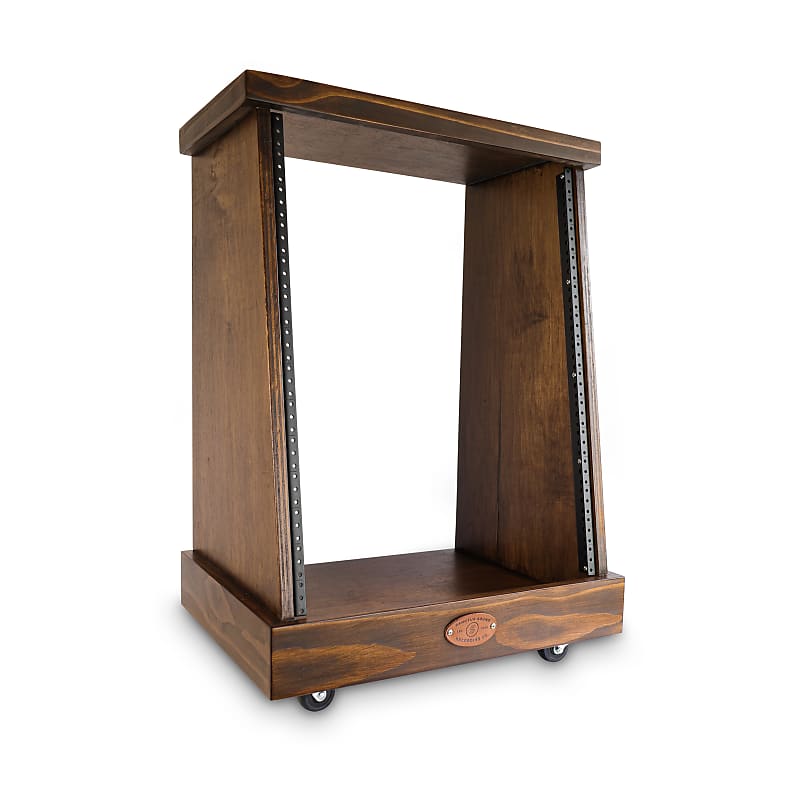 Sanctus Sound 14U Slanted Studio Floor Rack - Slim | Reverb