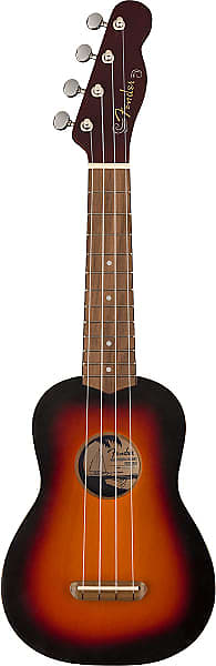 FENDER Venice Soprano 2-Color Sunburst Ukulele | Reverb