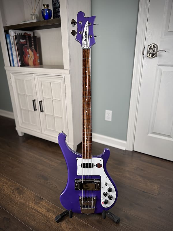 2024 Rickenbacker 4003S Candy Apple Purple One-of-a-kind | Reverb