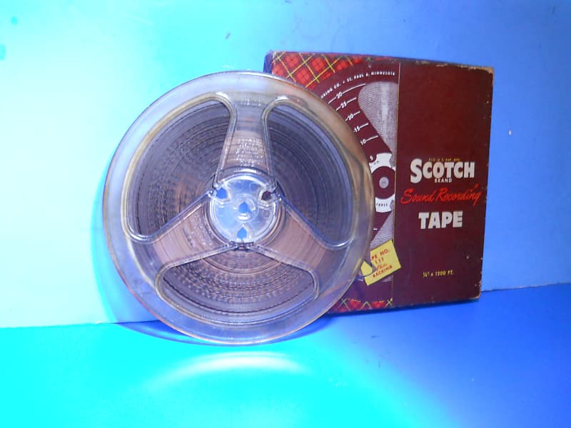Scotch Early 111 Recording Tape First 3M Designed 3 spoke | Reverb