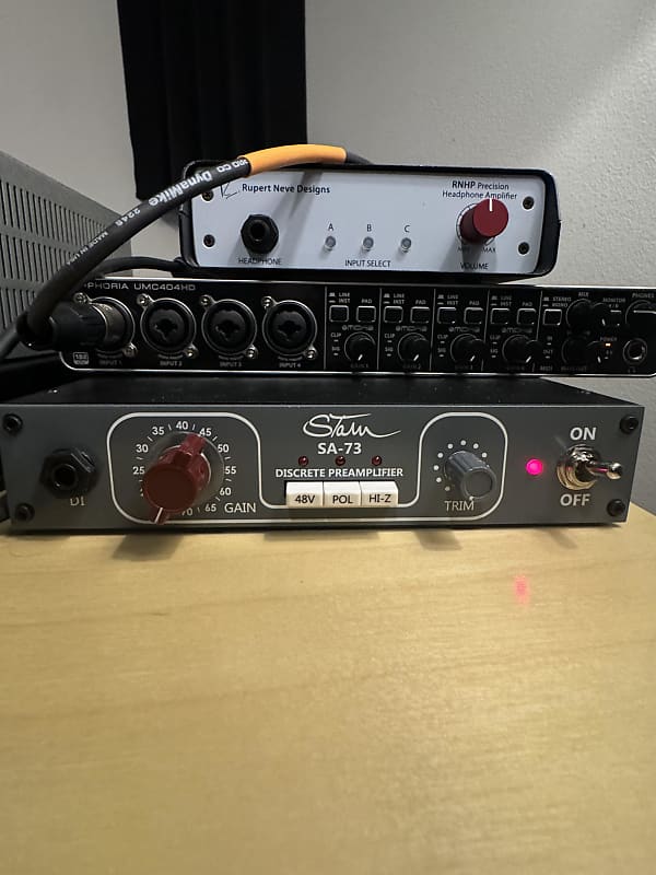 Stam Audio SA-73 Discrete Preamplifier (Mic Pre) | Reverb