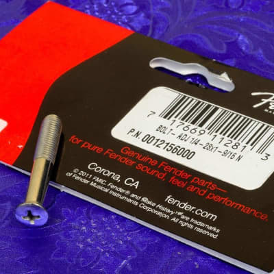 Fender Machine Screw For 3 Bolt Micro-Tilt Guitar And Bass | Reverb