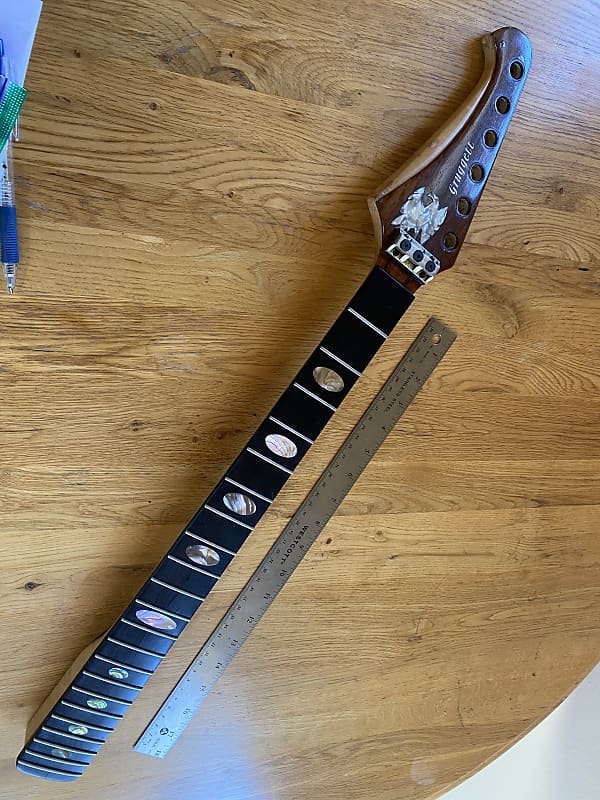 Rare Gruggett Custom Electric Guitar Neck Mosrite & Hallmark | Reverb