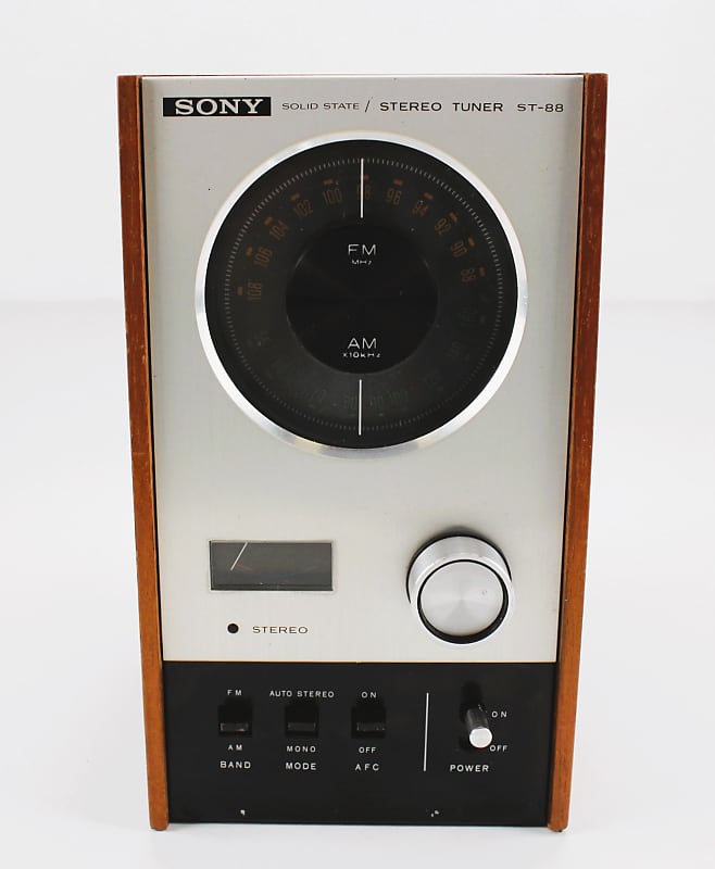 Sony ST-88 Vintage Tuner FM/MW | Reverb