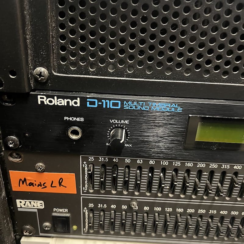 Used Roland D-110 SYNTH Synthesizers Rackmount | Reverb