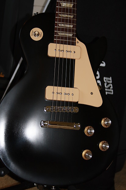 Gibson Les Paul Studio '60s Tribute p90 2012 Satin Ebony Gibson Les Paul Studio '60s Tribute p90 2012 Satin Ebony