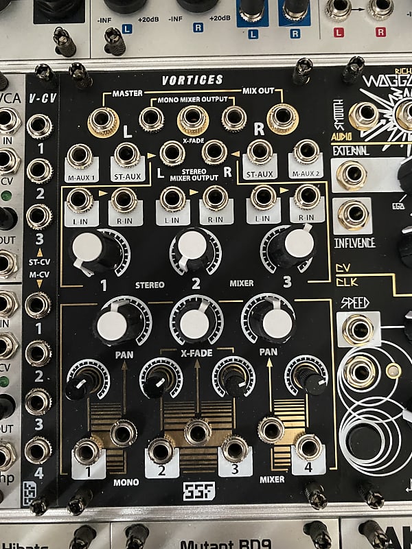 Steady State Fate Vortices Eurorack Mixer Module | Reverb