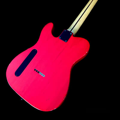 Fernandes Telecaster TE85 Mid-90s - Translucent Red | Reverb