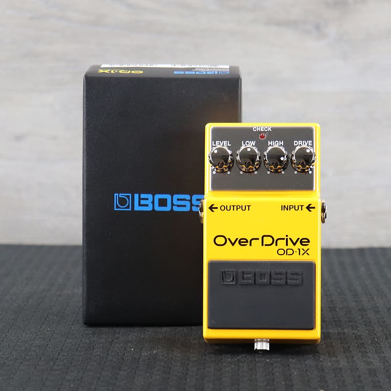 Boss OD-1X OverDrive Yellow | Reverb