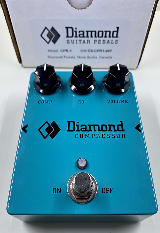 Diamond Compressor CPR-1 Teal Custom (Free shipping) | Reverb