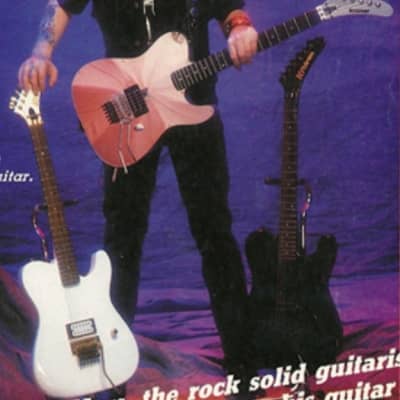 Kramer Mick Mars Telecaster Telecaster/Baretta 80's Black | Reverb