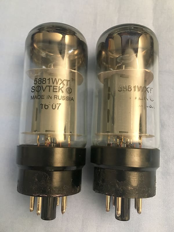 Sovtek 5881WXT (6L6GC) -- Matched Pair -- Tests New on | Reverb