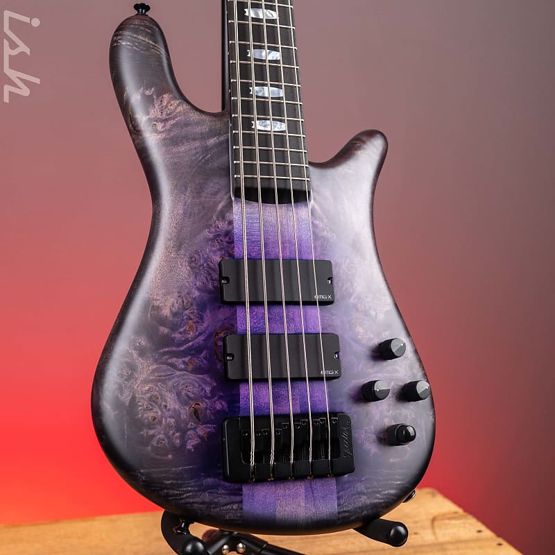 Spector USA NS-5XL 5-String Bass Purple Reverse Burst | Reverb