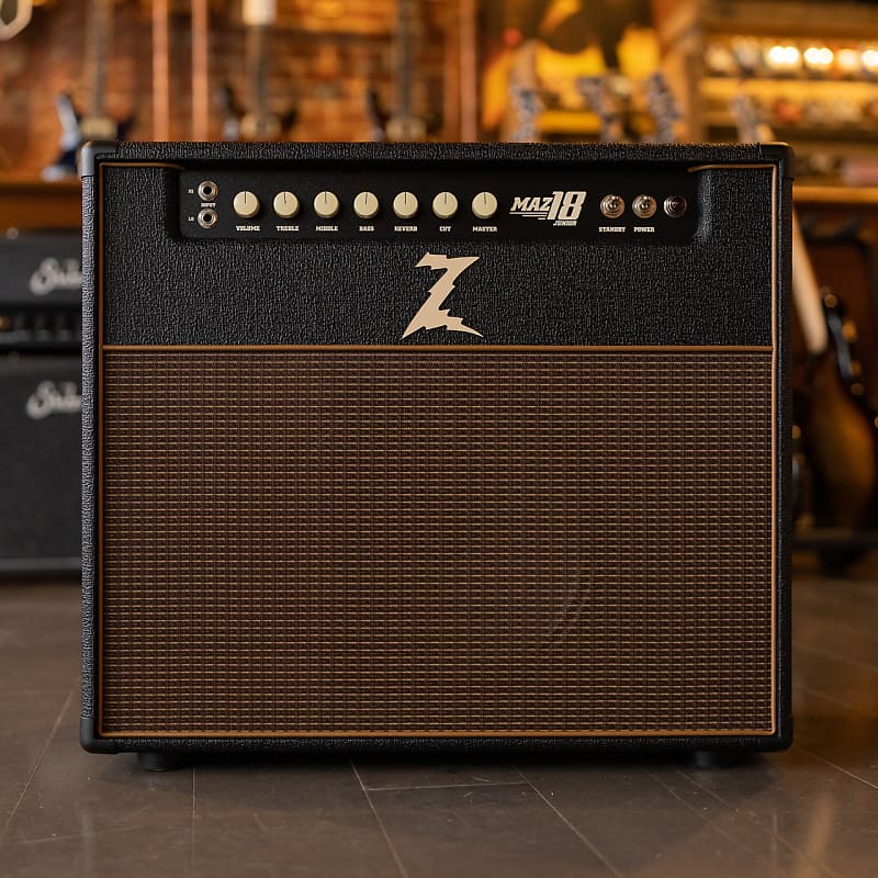Dr. Z Maz 18 Jr. MKII 1x12LT w/ Reverb - Black/Oxblood | Reverb