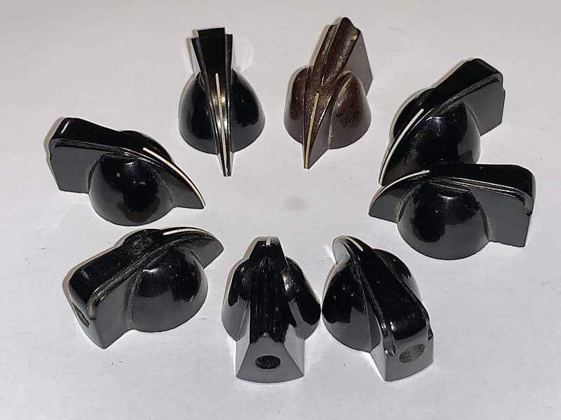 Fender Vintage Chicken Head Amp Knobs (8) PATINA!! | Reverb Australia