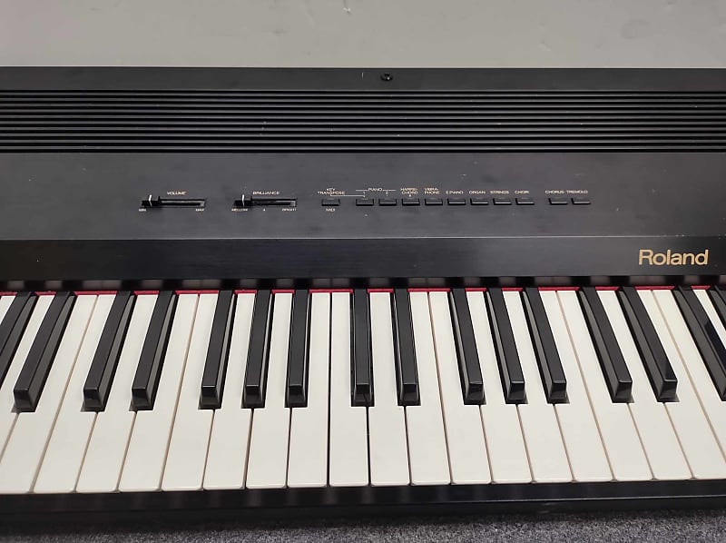 Roland KR-33 Digital Keyboard 76-Key 1990 - Black | Reverb