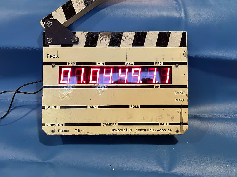 Denecke, Time Code Slate, Clapper | Reverb