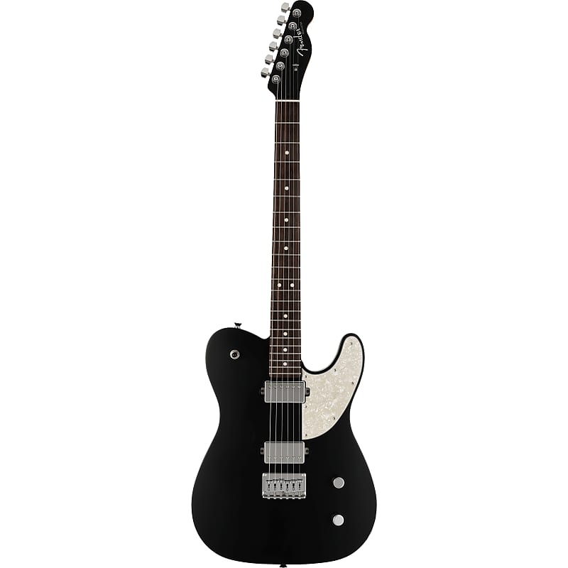 Fender Made in Japan Elemental Telecaster HH RW Stone Black - | Reverb