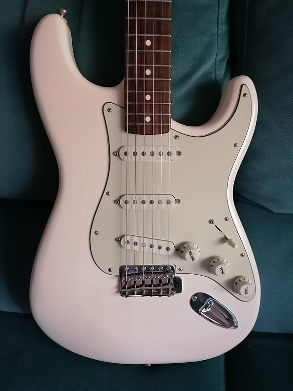 Fender Partscaster stratocaster 2022 - Nitro olympic white | Reverb