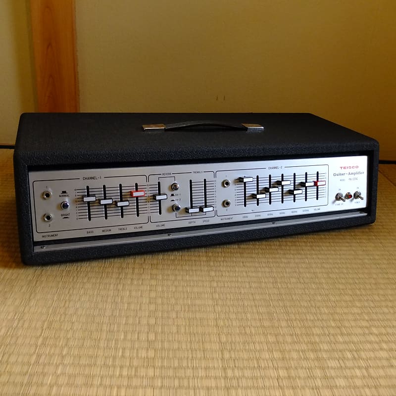 c. late 1960s Teisco PA-220G - Guitar Amp - very rare | Reverb UK