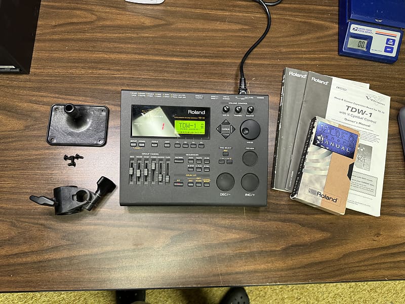 Roland TD-10 V-Drum Module w/TDW-1 Upgrade & V-Cymbal Control | Reverb