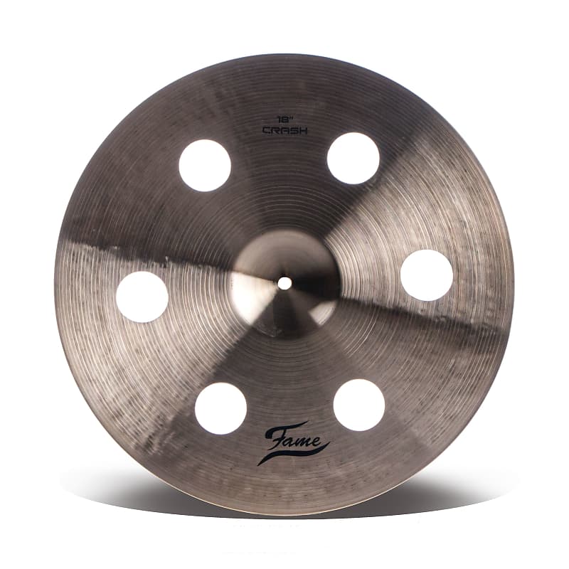 Fame Masters B20 Perforated Crash 18" (Natural) - Crash | Reverb