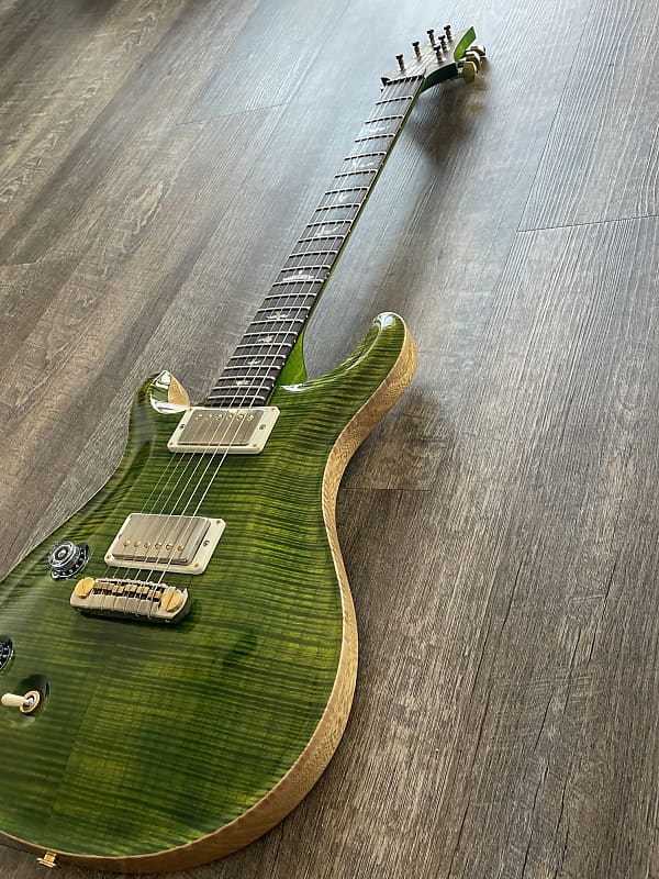 PRS Custom 2018 Green top, back Korina | Reverb