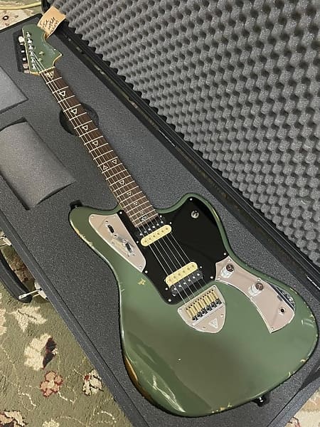 Valiant Guitars Jupiter Relic 2024 - Olive Mash | Reverb UK