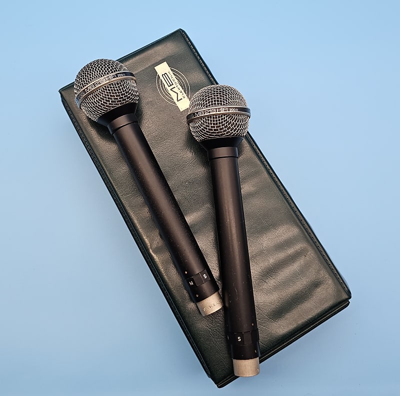 ☆Vintage 1970s Peerless MBHO MB219 Hifi Dynamic Microphones - | Reverb
