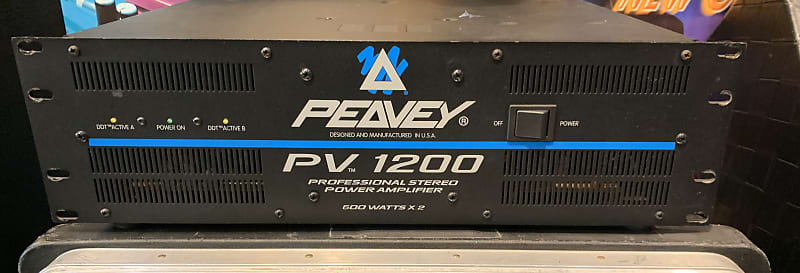 Peavey PV 1200 Professional Stereo Power Amp | Reverb