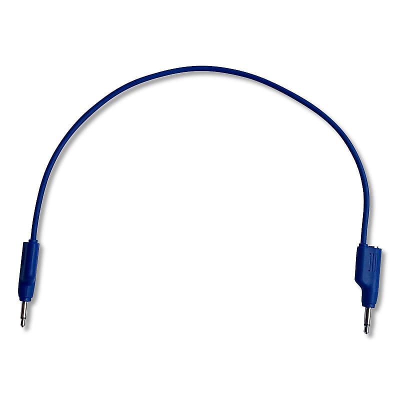 Stacking Patch Cables - 60cm / Blue | Reverb