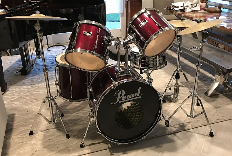 Pearl Export mid-1990's - Red Wine | Reverb