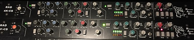 Solid State Logic SSL 4000G channel strips (2) rack mounted | Reverb