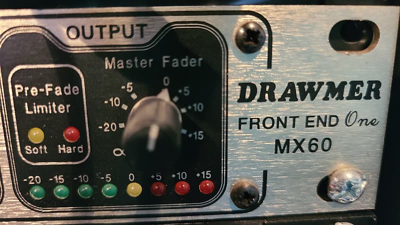 Drawmer MX 60 FRONT END One 1990's | Reverb