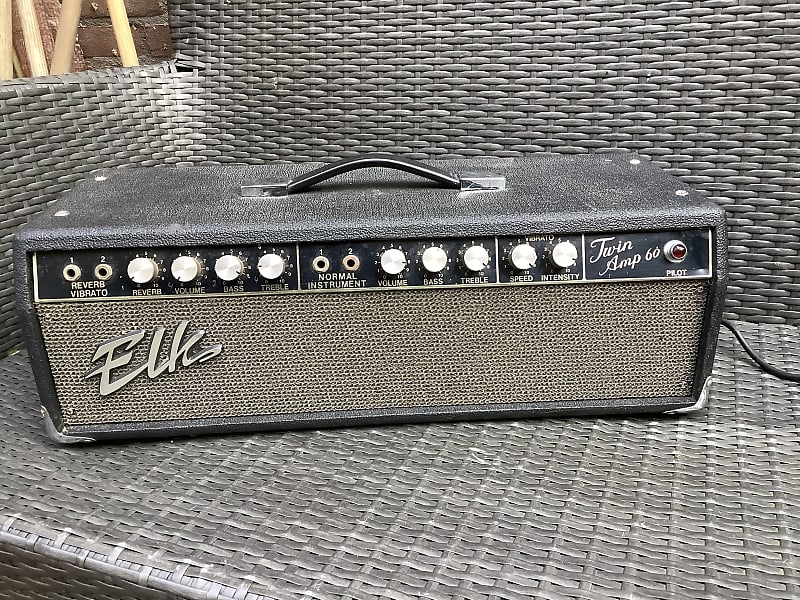 Elk Twin Amp 60 blackface Head Japan vintage 60’s | Reverb
