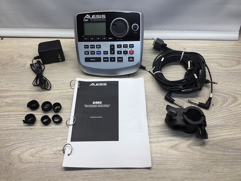 Alesis DM8 Electronic Drum Module w/ Manual Rack Mount & | Reverb