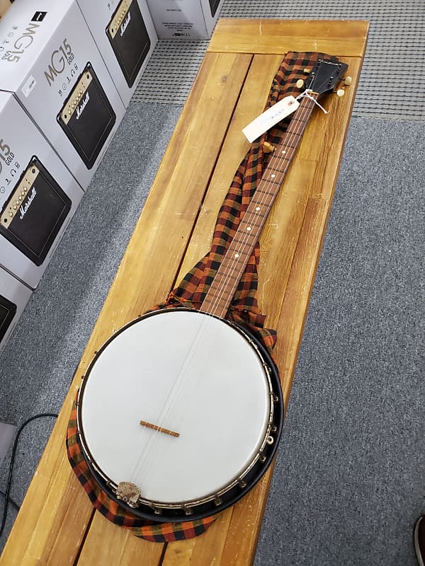 Silvertone 5 String Banjo 1960s Burst | Reverb