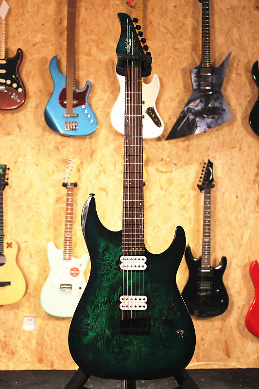 Schecter HM-6 Pro AQB guitar | Reverb